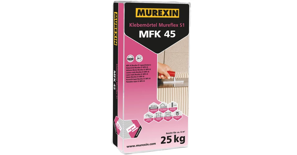 Murexin MFK 45 Mureflex S1 ragasztóhabarcs 25 kg